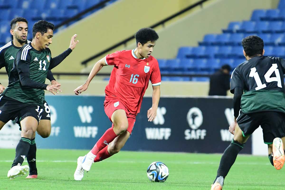 ช้างศึก U23 ชนะ ยูเออี 1-0 ส่งท้าย WAFF 2024