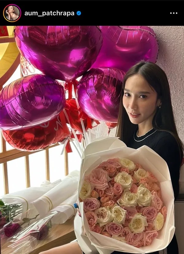 "อั้ม พัชราภา" ดินเนอร์ "ไฮโซนิน" ทำแฟนคลับแห่ลุ้น หวานใจหรือเปล่า พร้อมเชียร์ให้เป็นรักครั้งใหม่